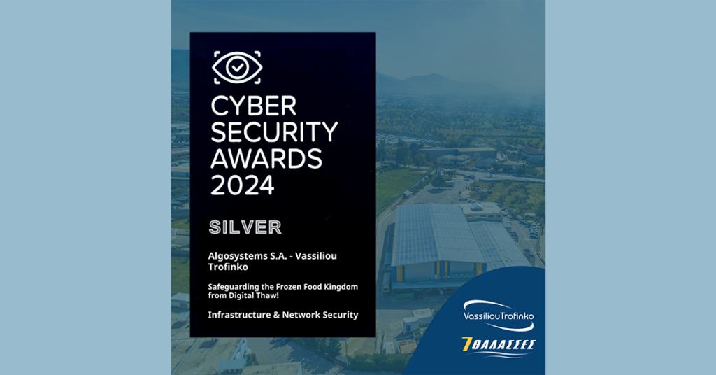 SILVER AWARD της Βασιλείου Τροφίνκο ΑΕΒΕ στα Cyber Security Awards 2024 ...
